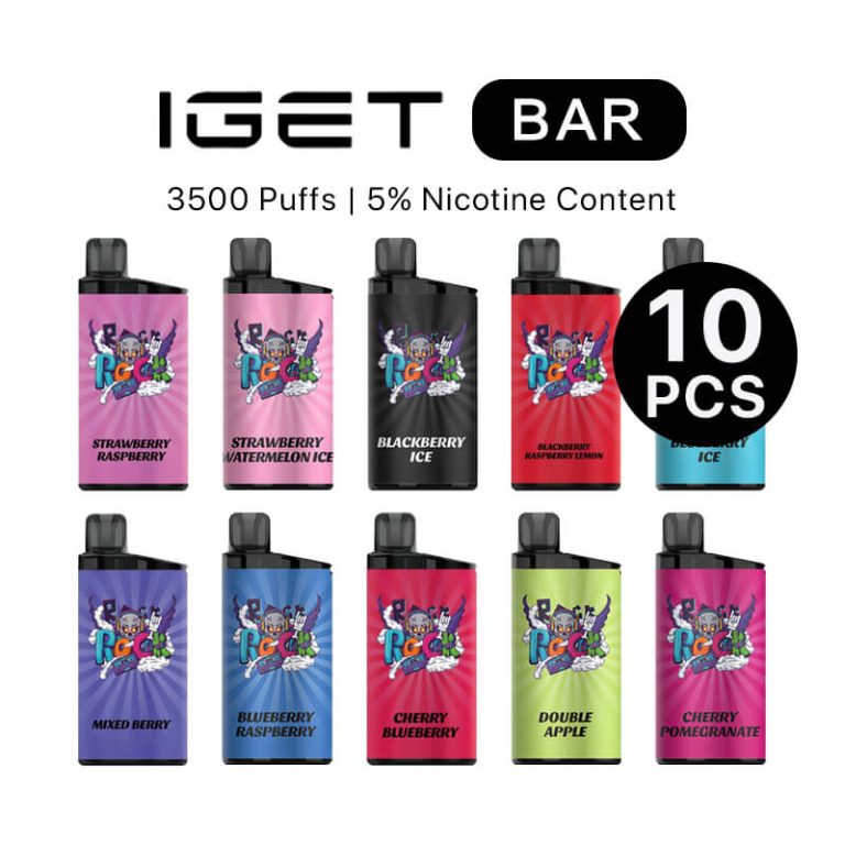 IGET Bar Australia | Provides 3500 Puffs and 20+ Flavours In Stock
