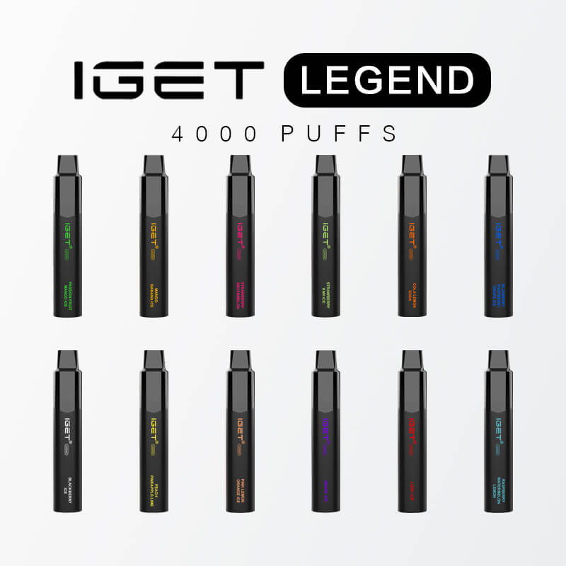 IGET Legend Australia | Provides 4000 Puffs and 20+ Flavours In Stock